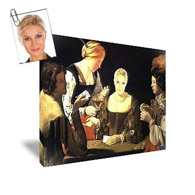 Portret van een vrouw - gepersonaliseerd kunstwerk